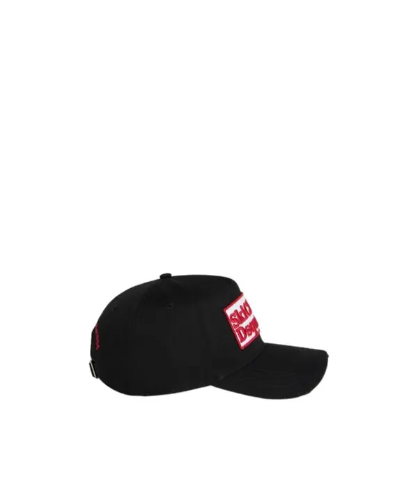 Dsquared2 Logo-patch Cotton Baseball Cap