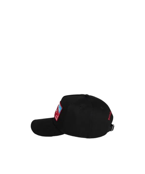 Dsquared2 Logo-patch Cotton Baseball Cap