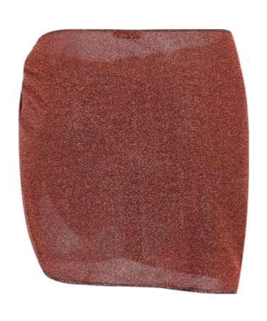 Oseree Asymmetrical Mini Skirt
