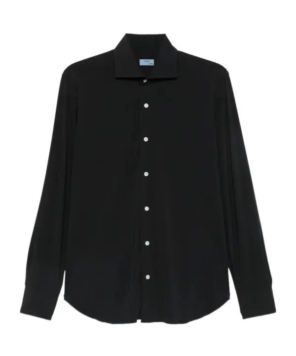 BARBA NAPOLI Long-sleeved Shirt - Black