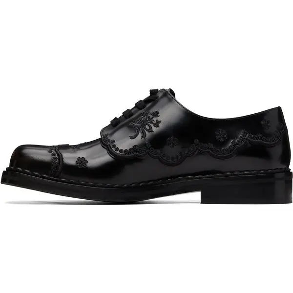 Simone Rocha Floral-lace Brogues
