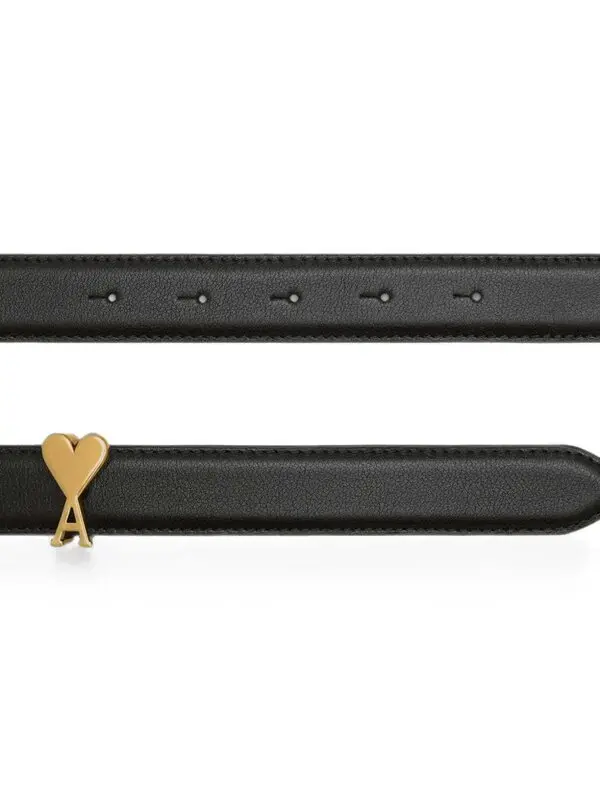 AMI Paris Logo Belt
