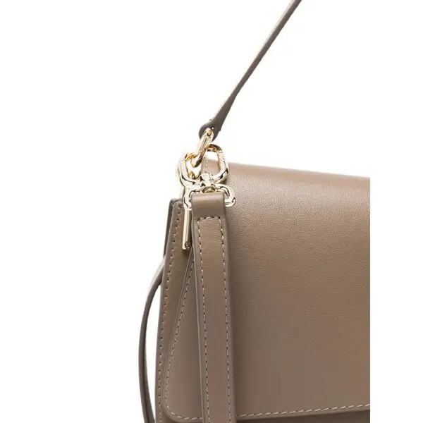 Furla Buckle-detail Shoulder Bag - Grey