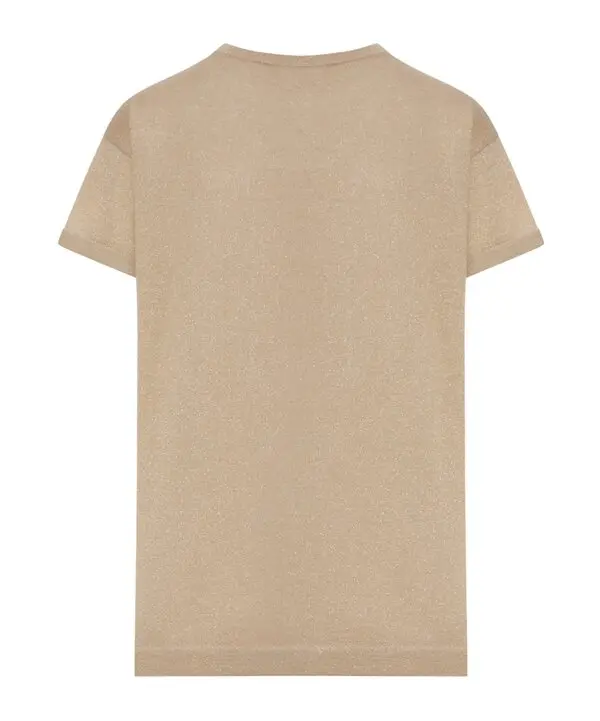 Brunello Cucinelli Short Sleeve Crewneck T-shirt - Brown