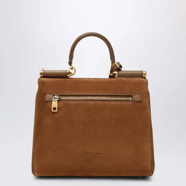 Dolce & Gabbana Small My Sicily Handbag - Camel
