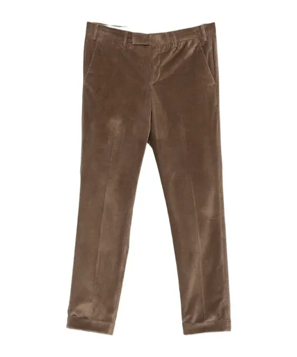 PT TORINO Casual Trousers With Belt Loops - Brown