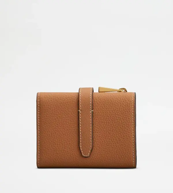 TOD'S T Timeless Zip Wallet