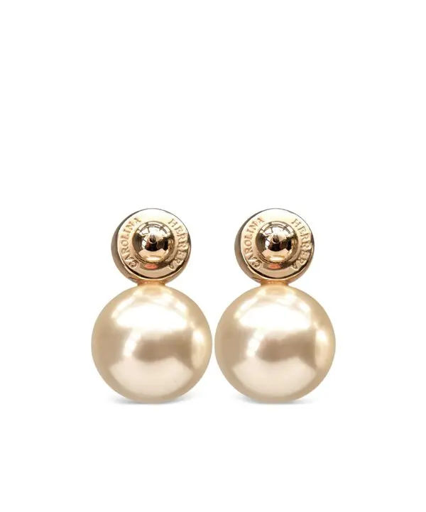 Carolina Herrera Spherical Pendant Earrings