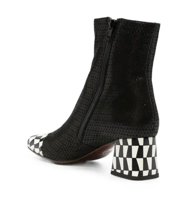 Chie Mihara Square-toe Ankle Boots
