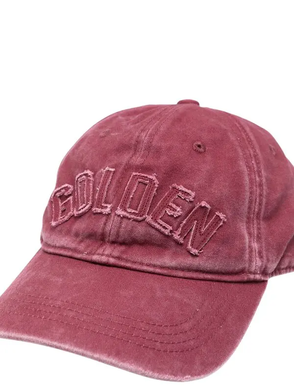 GOLDEN GOOSE Logo-patch Star-stud Baseball Cap