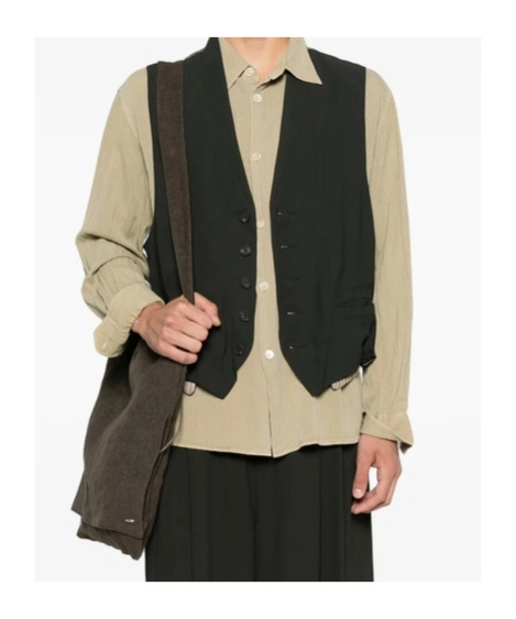 ZIGGY CHEN Patterned-back Waistcoat