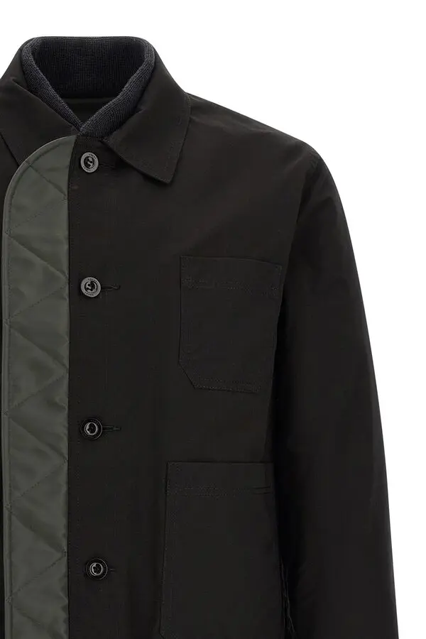 Sacai Rip Stop Reversible Blouson