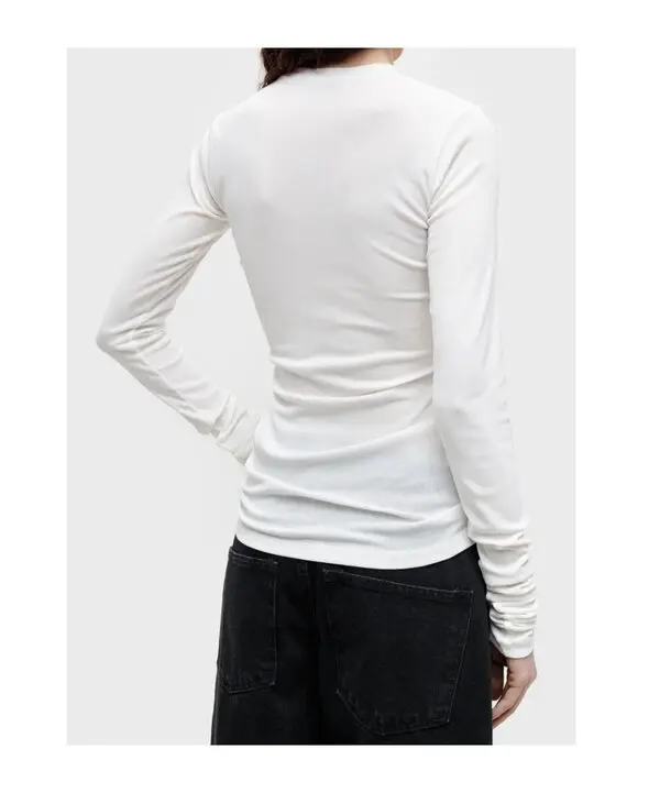 DARKPARK Camren Slim-fit Long Sleeve T-shirt - White