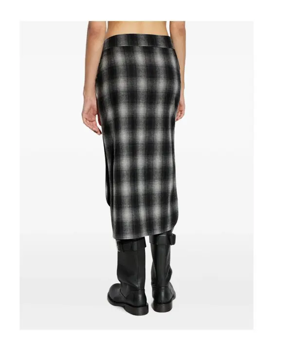 IRO PARIS Plaid Skirt