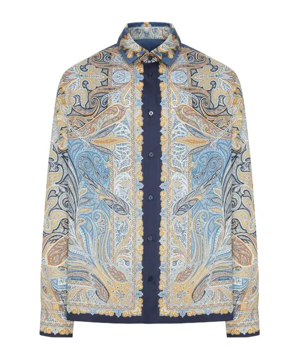 Etro Long-sleeve Shirt - Blue