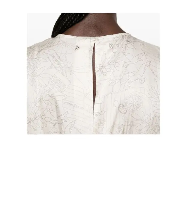 GOLDEN GOOSE Jacquard Wrap Maxi Dress