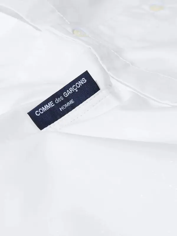 Comme Des Garçons Cotton Concealed Shirt