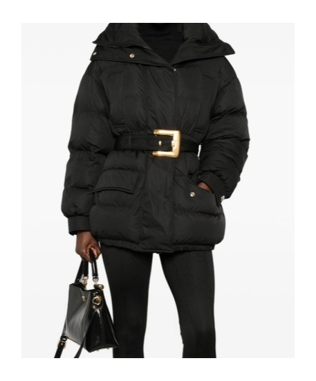 Balmain Belted Puffer Jacket