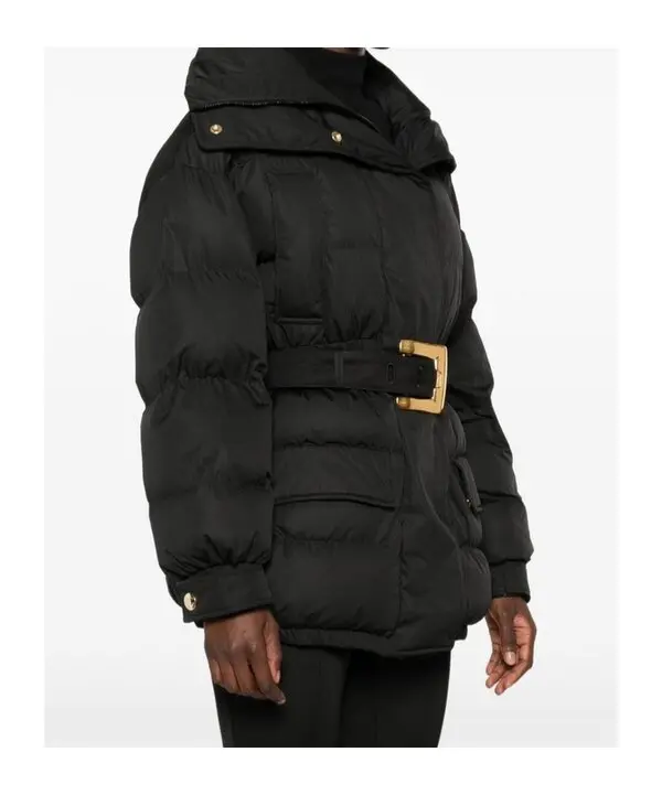 Balmain Belted Puffer Jacket