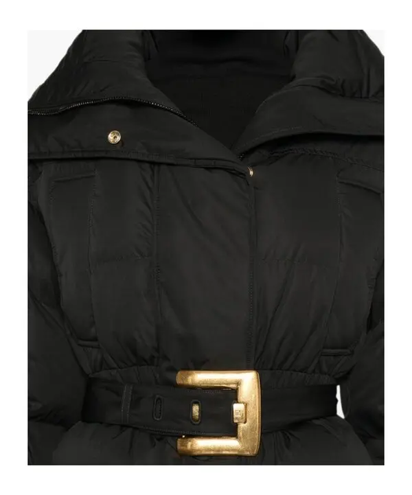 Balmain Belted Puffer Jacket