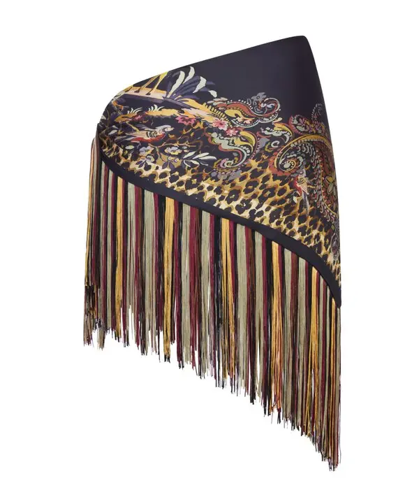 Etro Tasseled Square Scarf