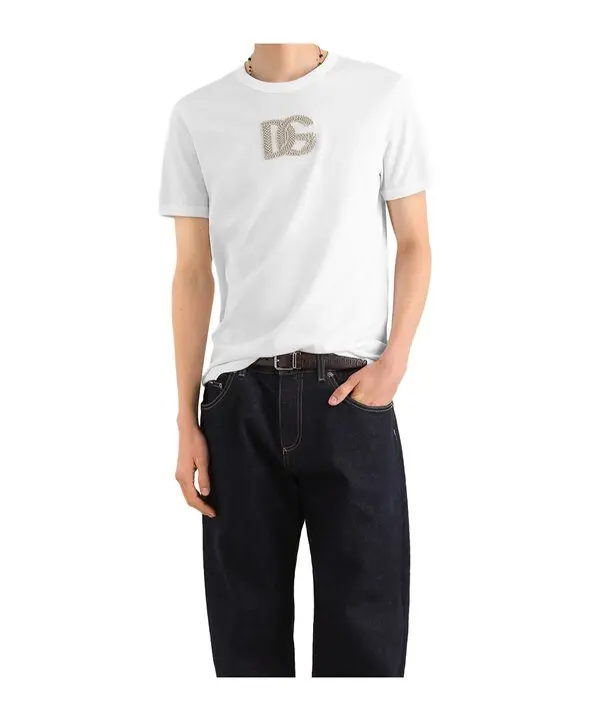 Dolce & Gabbana Cotton T-shirt With Patch