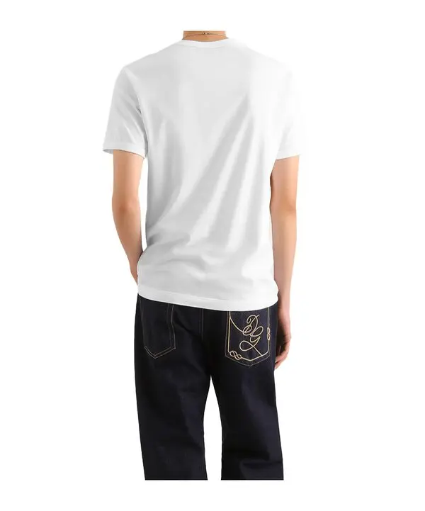 Dolce & Gabbana Cotton T-shirt With Patch