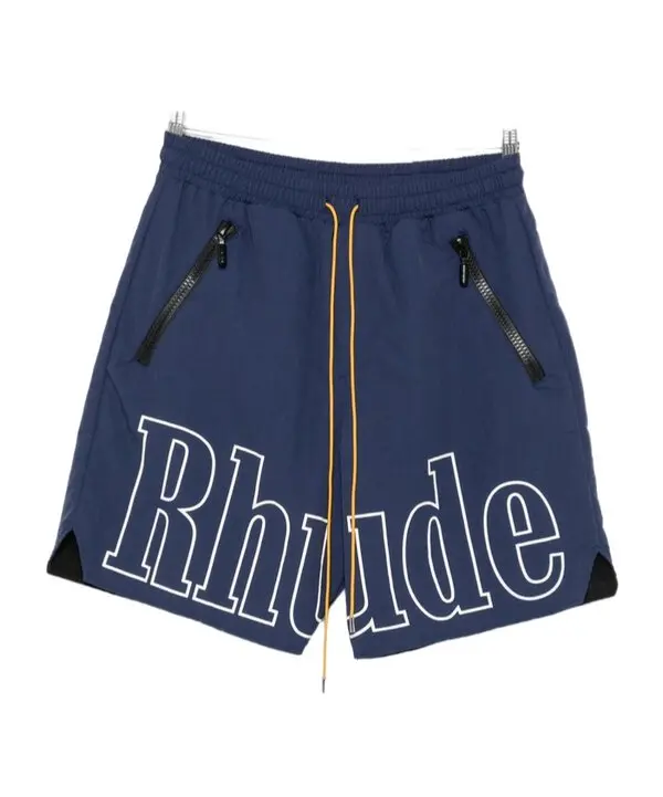 Rhude Drawstring Elastic-waist Shorts