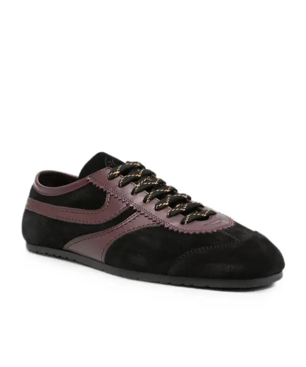 Dries Van Noten Lace-up Round Toe Sneakers