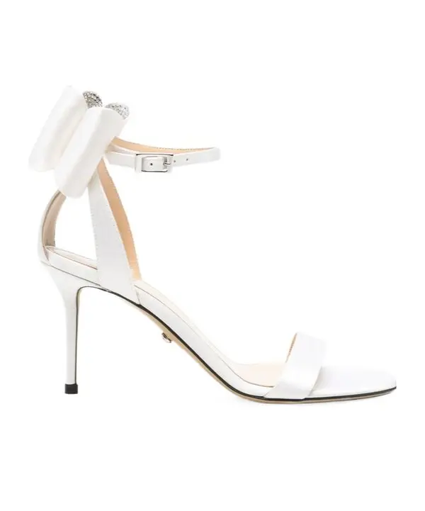MACHMACH Round-toe High-heeled Sandals