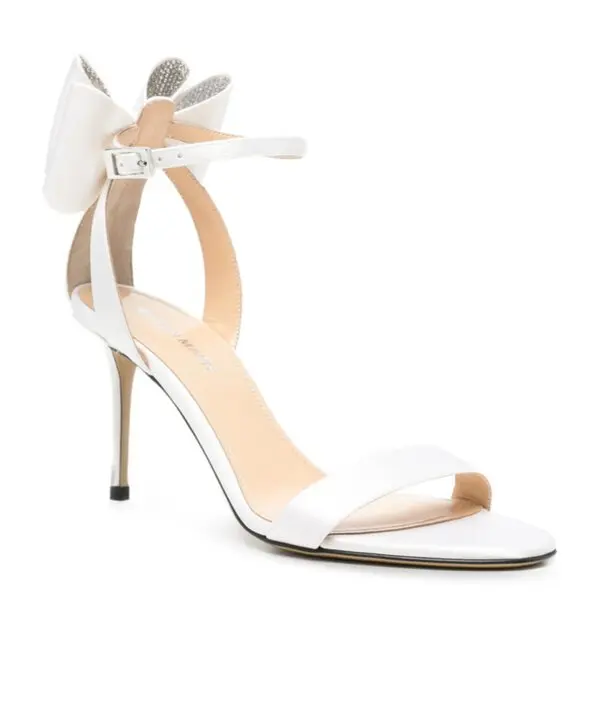 MACHMACH Round-toe High-heeled Sandals