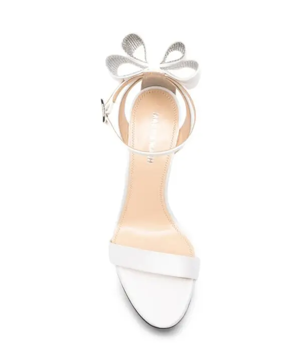 MACHMACH Round-toe High-heeled Sandals