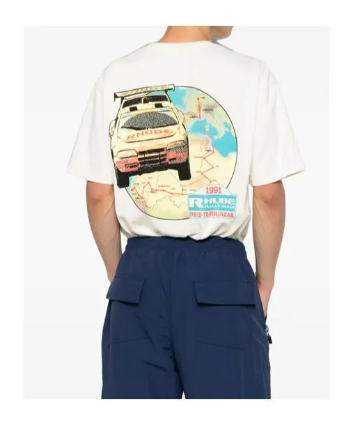 Rhude Short-sleeved Crewneck T-shirt