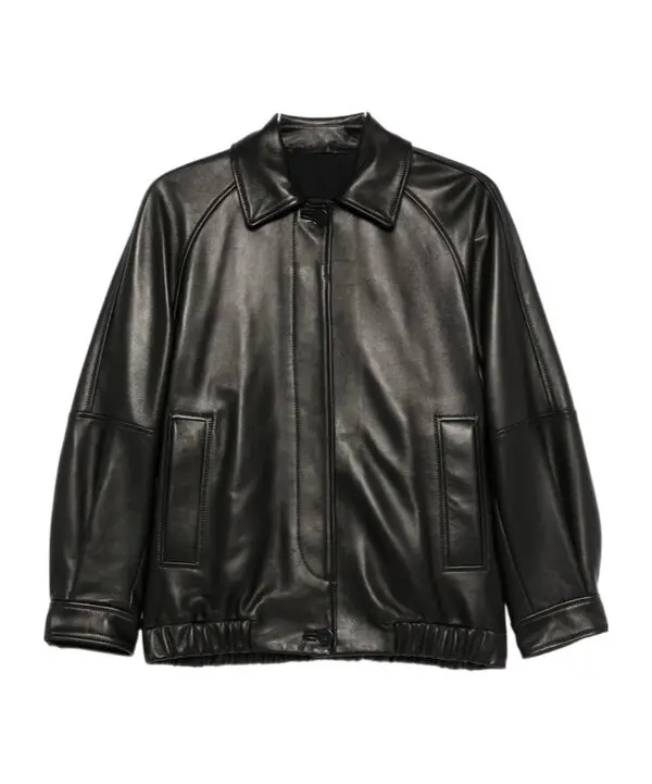 SALVATORE SANTORO Button-up Leather Jacket