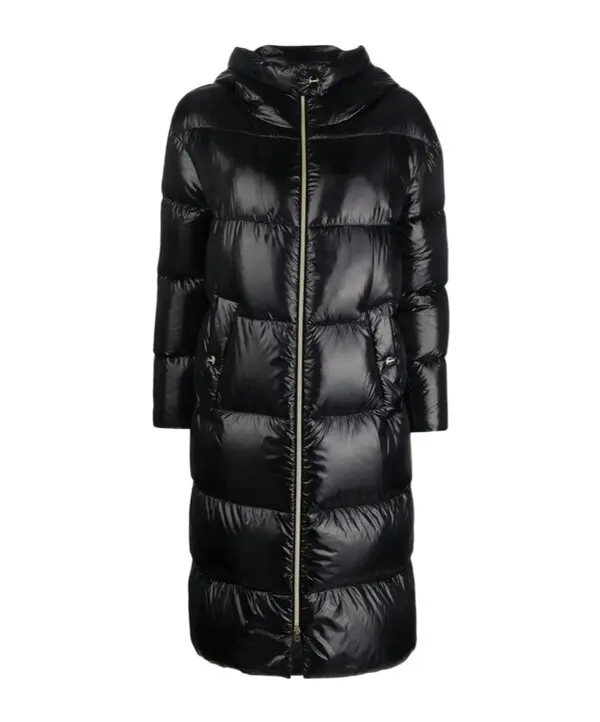 Herno Long-sleeve Hooded Down Jacket