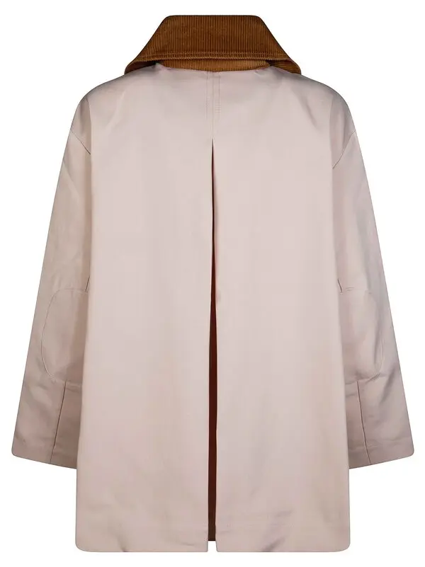 GANNI Collared Long-sleeved Casual Jacket
