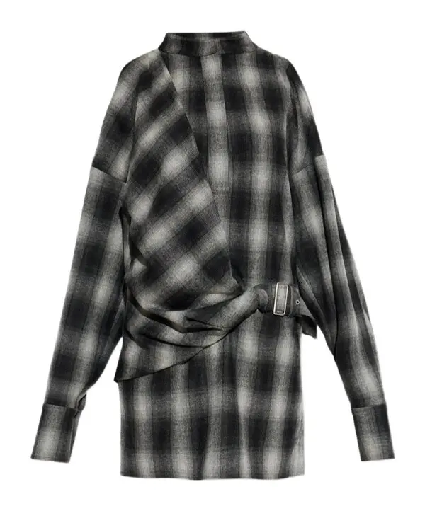 IRO PARIS Plaid Dress