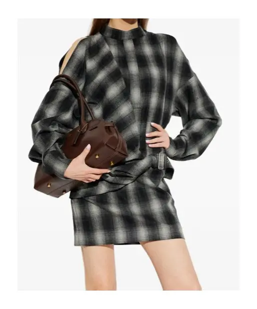 IRO PARIS Plaid Dress