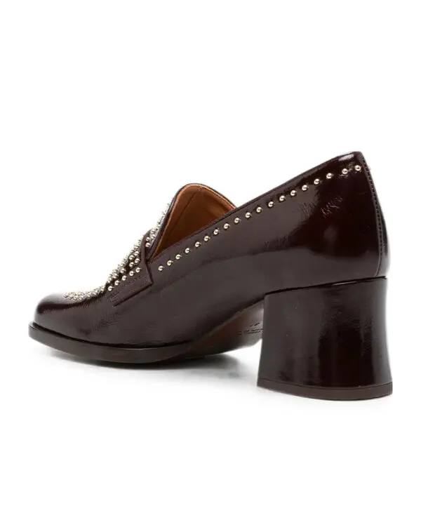 Chie Mihara Taleah Studded Leather Loafers