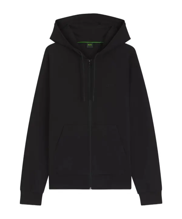 Hugo Boss Long-sleeved Hooded Sweatshirt - Black