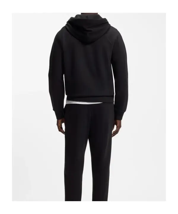 Hugo Boss Long-sleeved Zip-up Hooded Sweatshirt