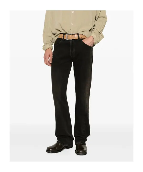 LEVI'S Logo-patch Straight-leg Jeans