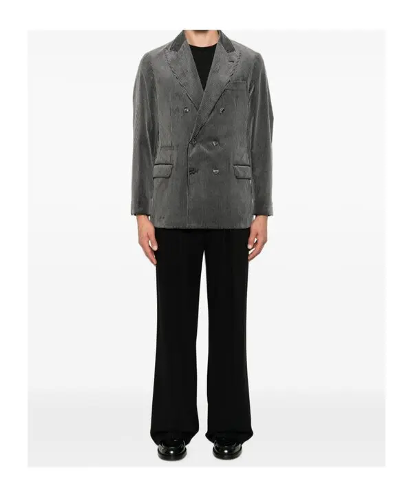 Brunello Cucinelli Double-breasted Corduroy Blazer