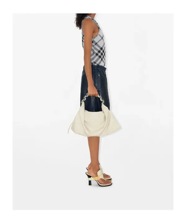 Burberry Medium Swan Chain-linked Shoulder Bag