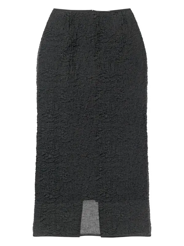 Cecilie Bahnsen Back Slit Midi Skirt