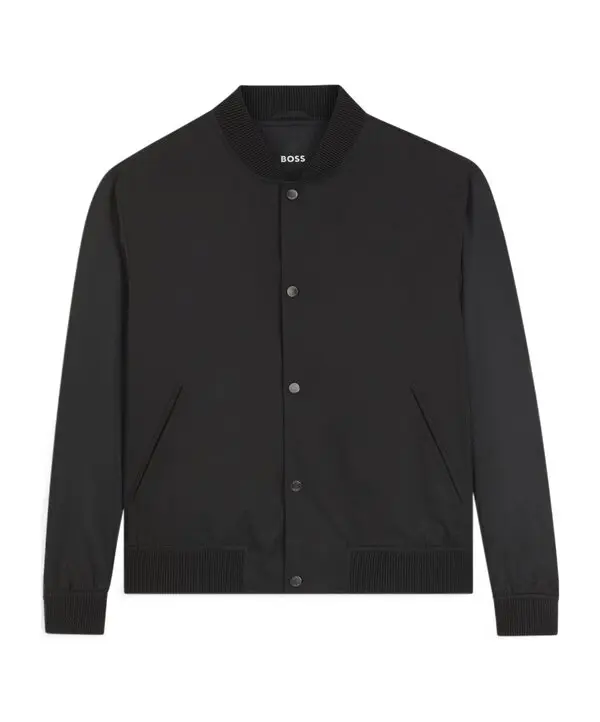 Hugo Boss Long-sleeve Casual Jacket - Black