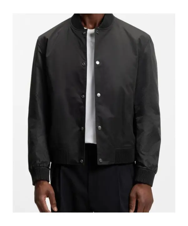 Hugo Boss Long Sleeve Bomber Jacket