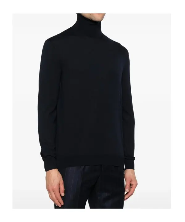 Malo Long-sleeve High-neck Top