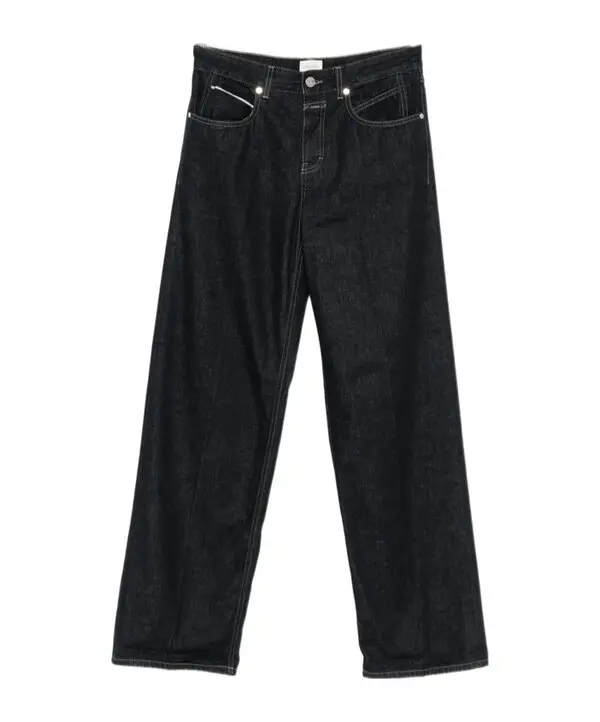 Closed Nikka Logo-patch Wide-leg Jeans