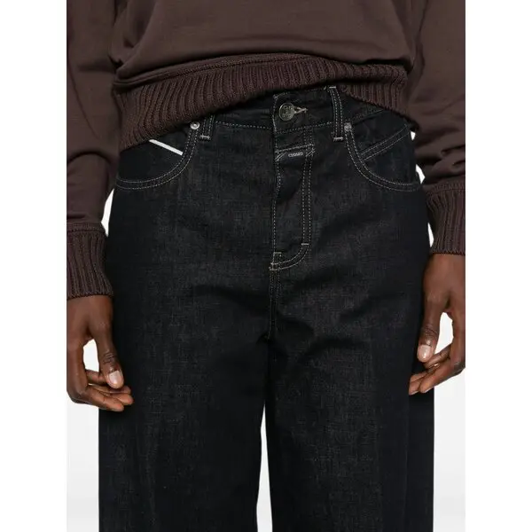Closed Nikka Logo-patch Wide-leg Jeans